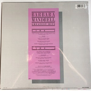 BARBARA MANDRELL SEALED Greatest Hits Lp 1985 Original Vintage Vinyl ...