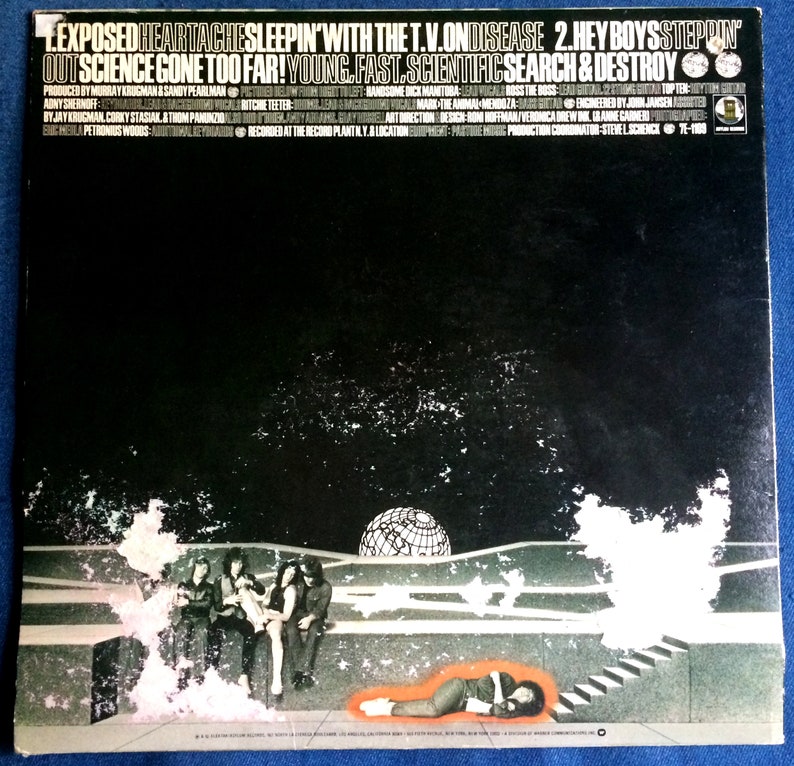 THE DICTATORS Manifest Destiny Lp 1976 Original Vintage Vinyl Record ...