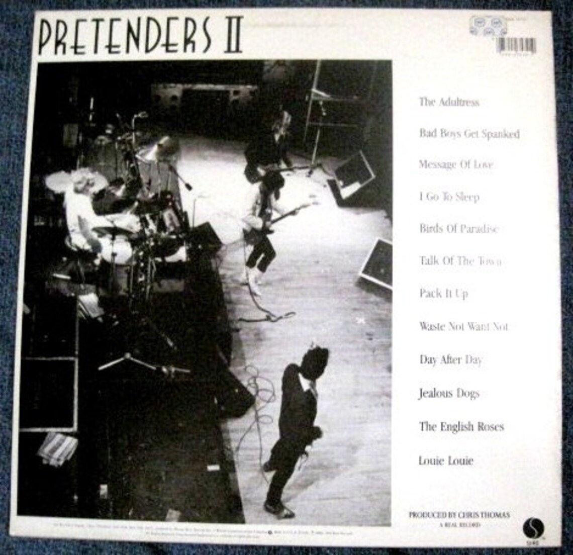 THE PRETENDERS - Pretenders II Lp 1981 Original Vintage Vinyl Record ...