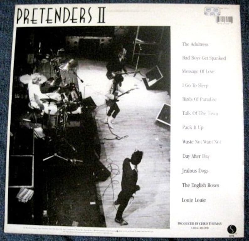 THE PRETENDERS - Pretenders II Lp 1981 Original Vintage Vinyl Record ...