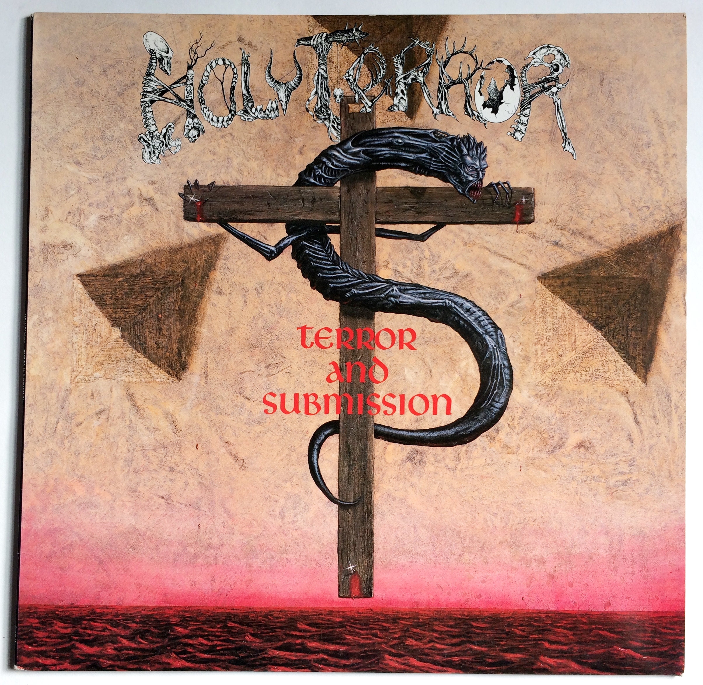 HOLY TERROR Terror and Submission Lp 1987 Original Vintage - Etsy Denmark