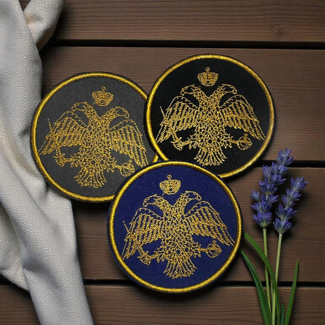 Orthodox Patch With Double-headed Eagle • Byzantine & Greek Orthodox ...
