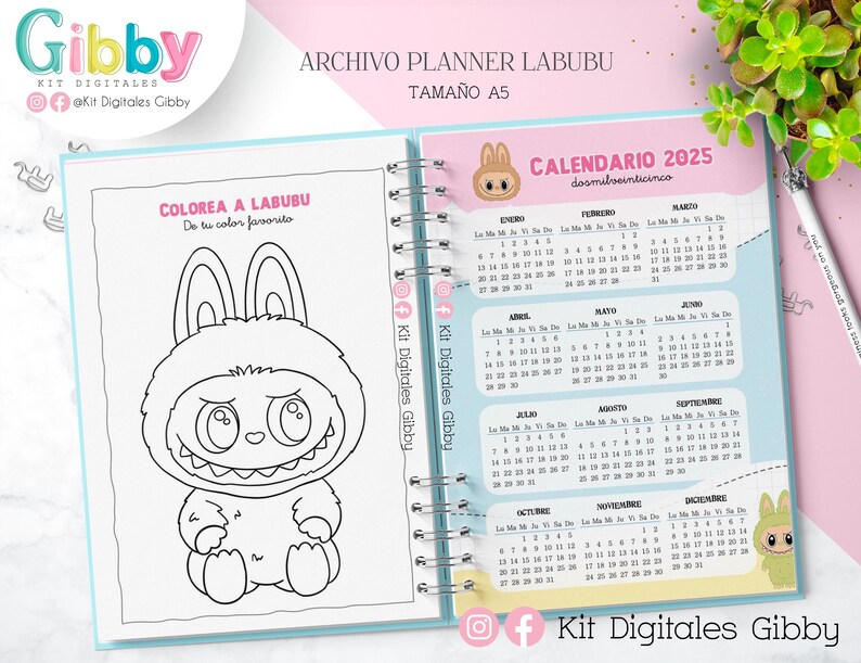 Kit box labubu -archivos digital en PDF-PPTx - Etsy México