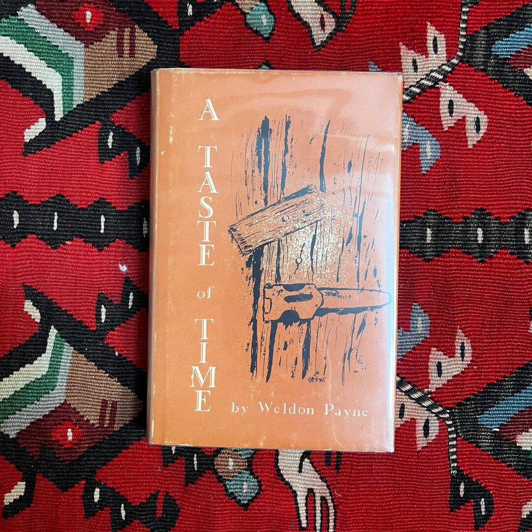 Signed First Edition: Taste of Time by Weldon Payne - Etsy