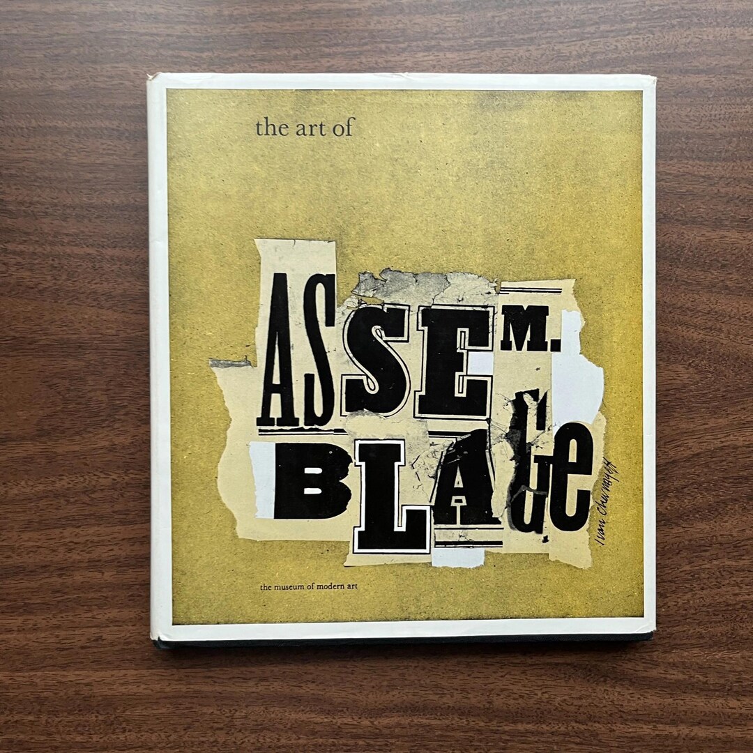 Art Assemblage: William Seitz 1961 Moma Hardcover Book - Etsy