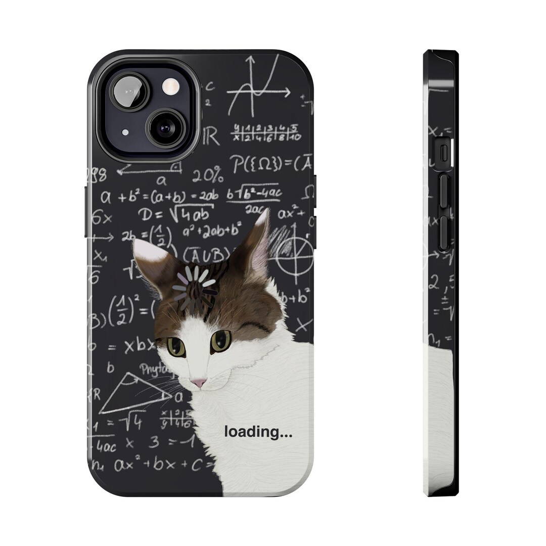 Personalised Cat Meme Phone Case - Etsy