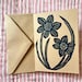 Hand Block Printed Greeting Cards- Spring Collection - Etsy