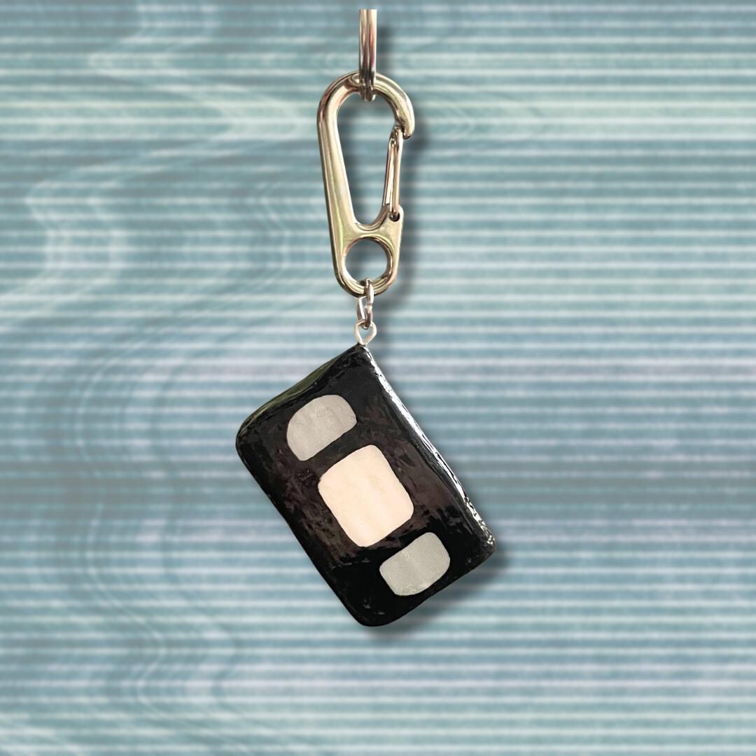 Handmade Clay VHS Keychain - 90s Nostalgia Accessory - Etsy