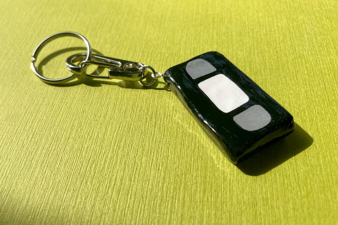 VHS Keychain - 90s Nostalgia Keychain, Movie Keychain, Mini VHS, 90s ...