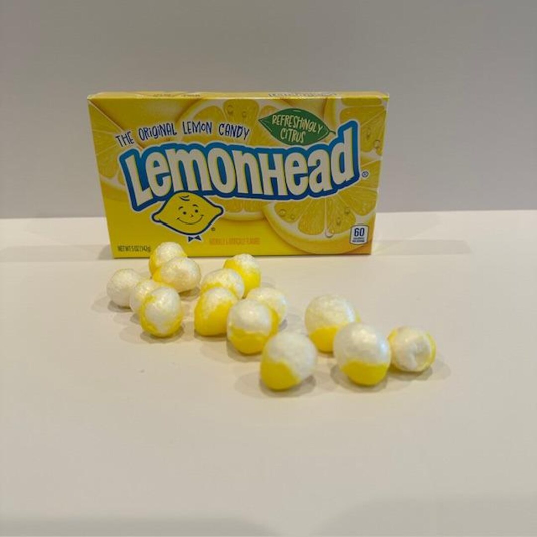 Zesty Lemon Puffs Candies 5x7 Bag Approx. 3oz. - Etsy