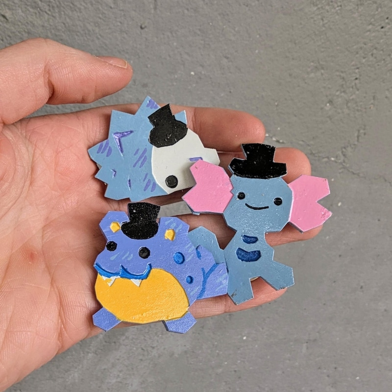 Wooper Pin - Etsy
