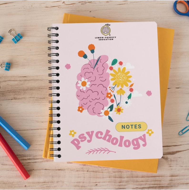 Psychology Revision Notebook | Aesthetic & Educational | Study Notes ...