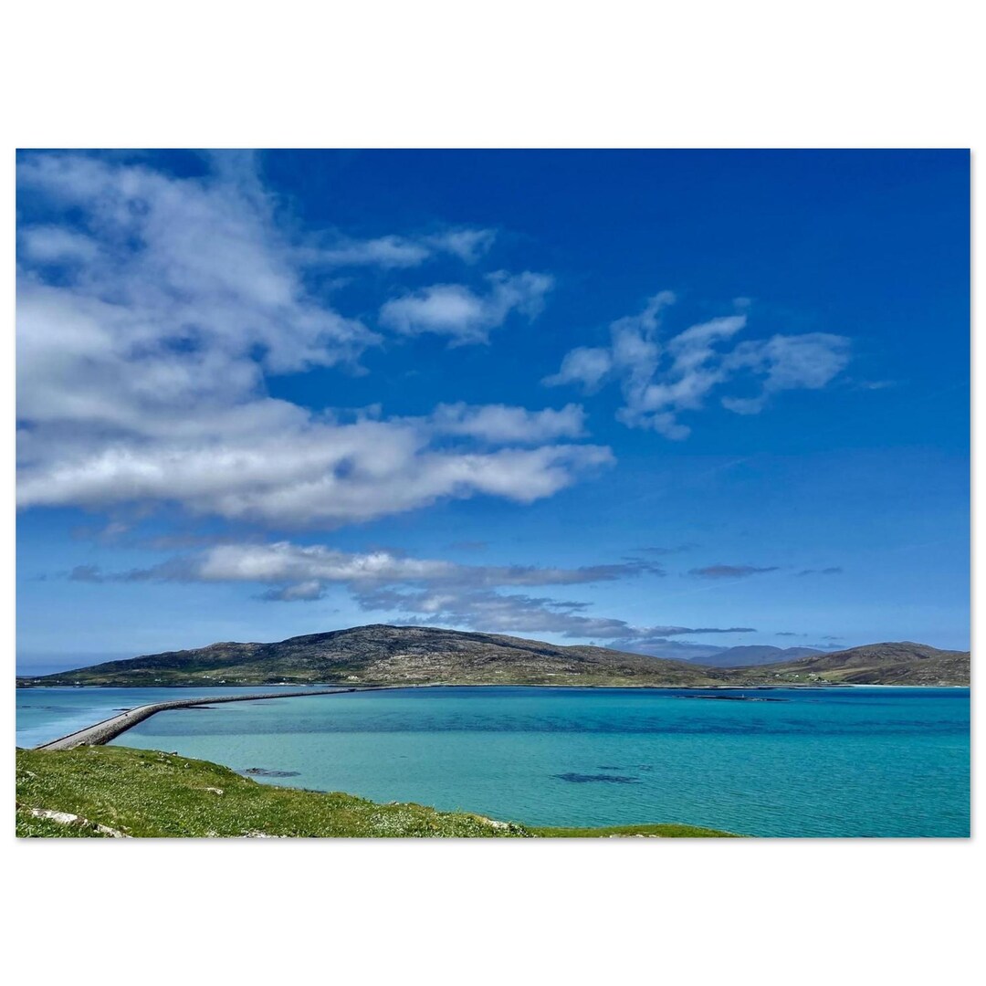 The Sound of Eriskay and Eriskay Causeway, Isle of Eriskay, Outer ...