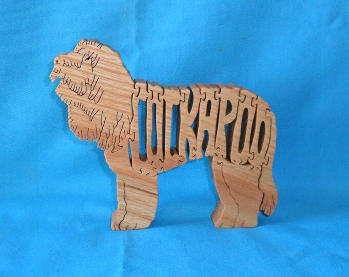Cockapoo Dog Wooden Handmade Scroll Saw Puzzle - Etsy