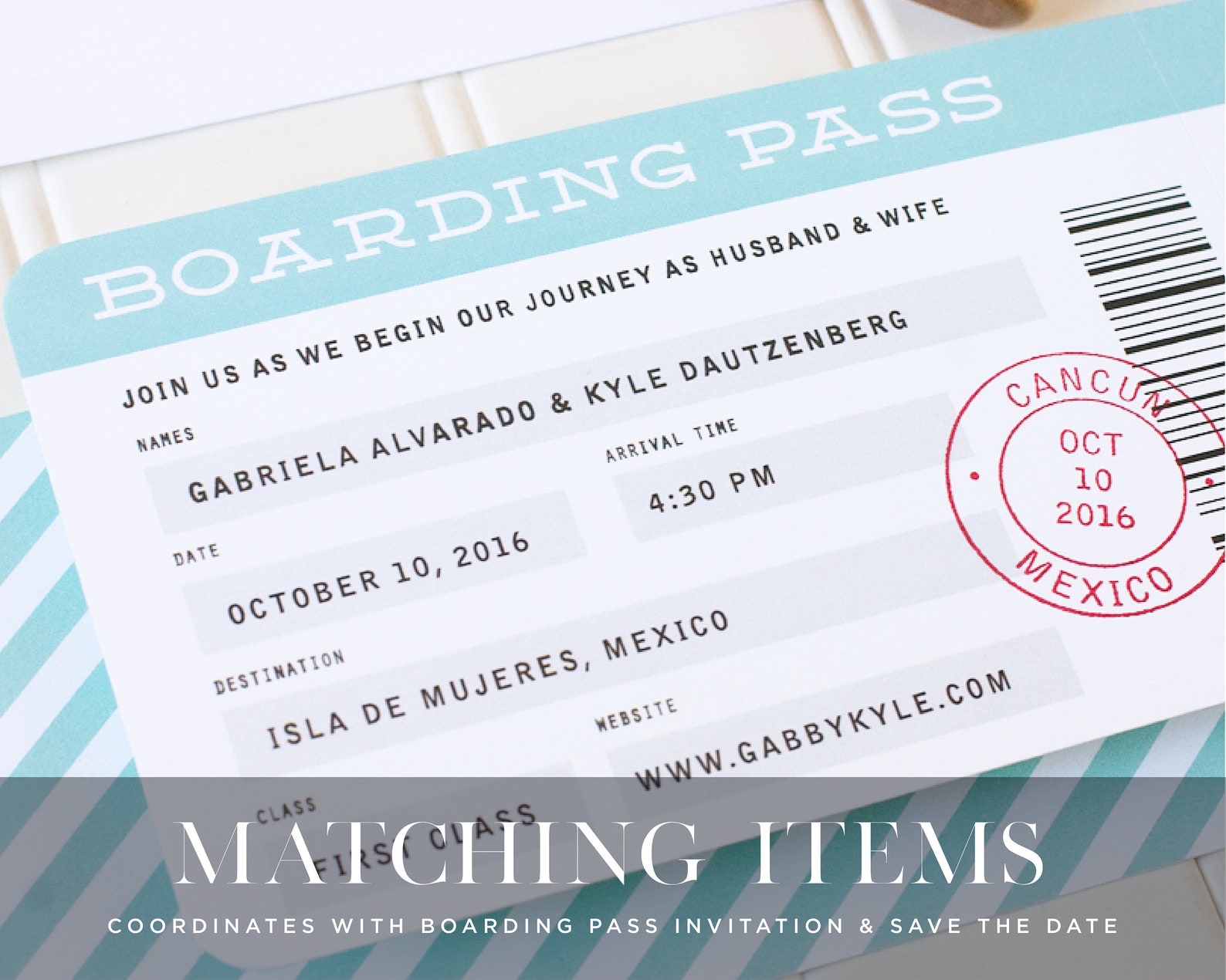 Boarding Pass Wedding Envelope Template Printable Wedding | Etsy