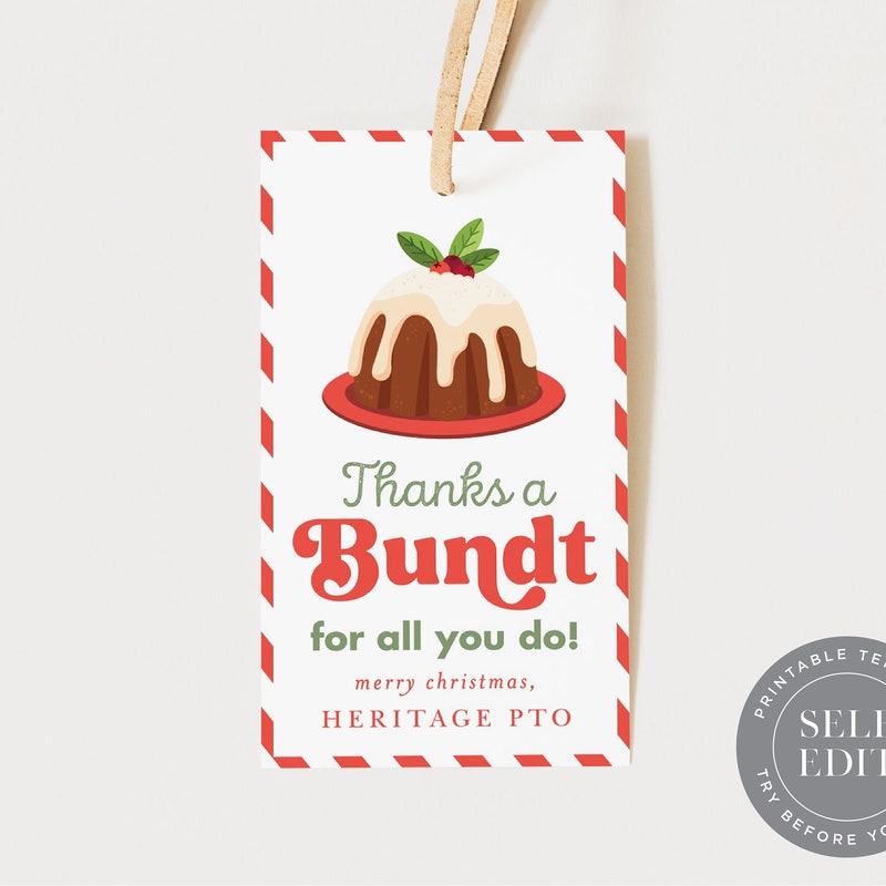 Thanks a Bundt - Etsy