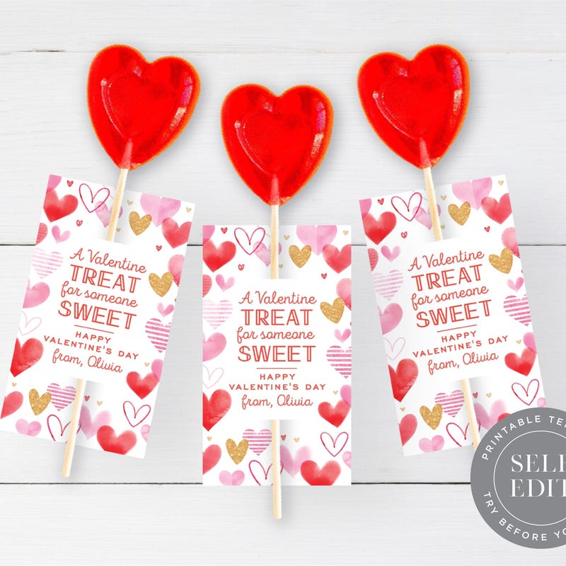 Heart Lollipop - Etsy