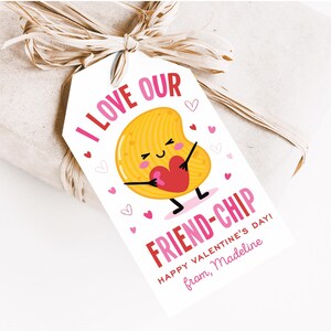 Valentine Chip Gift Tag Printable, Valentine Potato Chip Tag Template ...