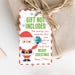 Gift Not Included Tag Printable, White Elephant Gag Gift Tag Template ...