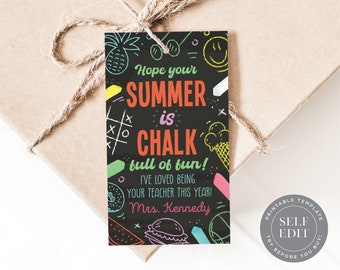 End of School Bubble Tags, Hope Your Summer is Bubbles of Fun, Summer ...