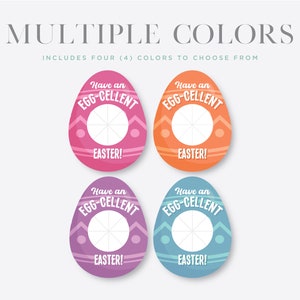 Easter Egg Play Dough Gift Card Template, Easter Kids Classroom Party ...