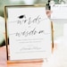 Graduation Words of Wisdom Sign & Card Template (digital Download) - Etsy