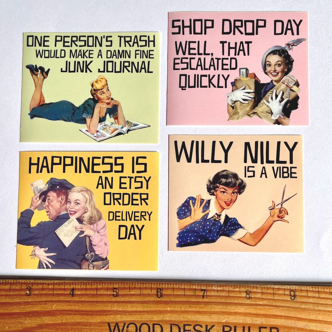 Stickers - Willy Nilly Shop Drop - Etsy