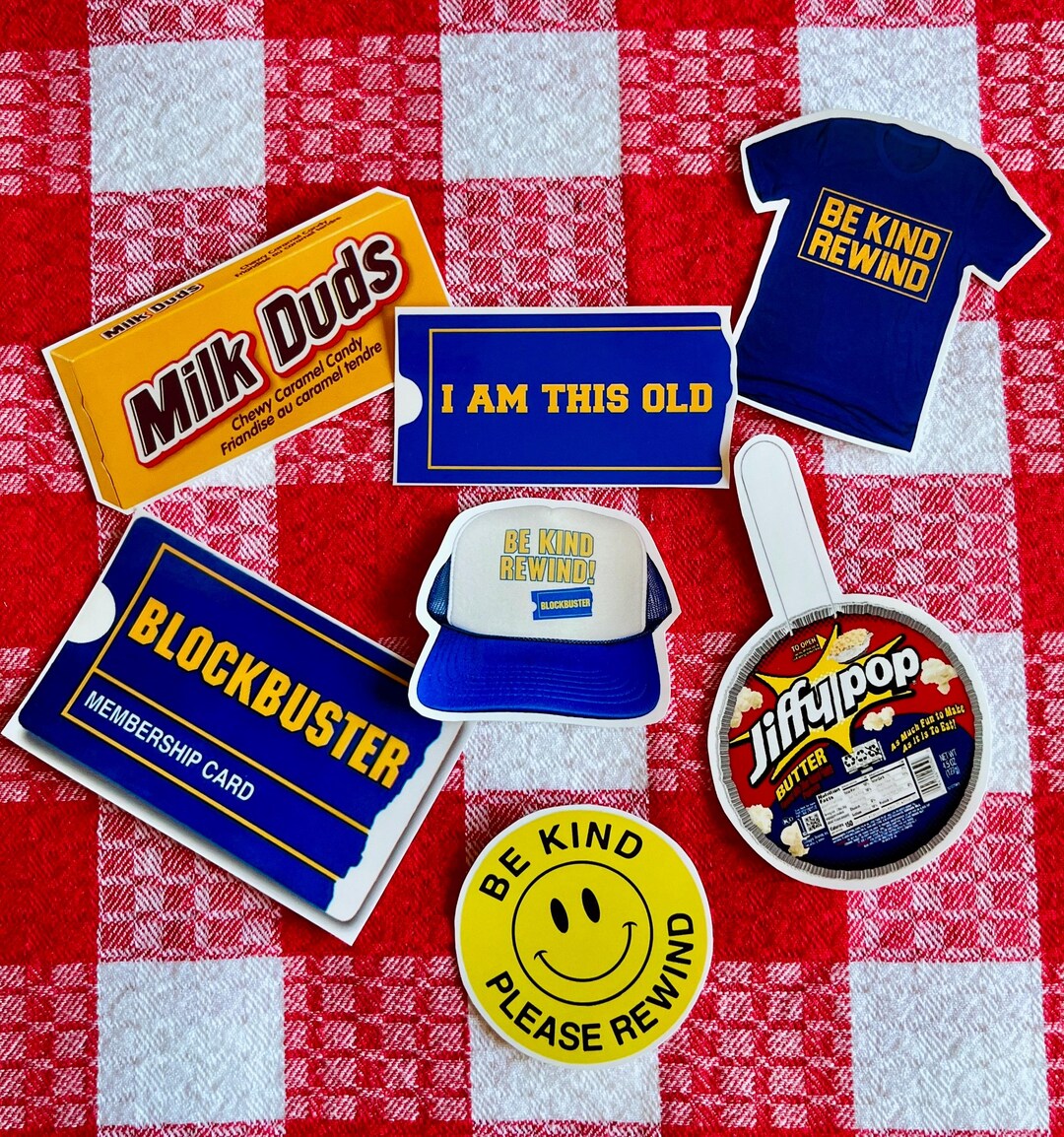 The Blockbuster Experience Stickers - Etsy