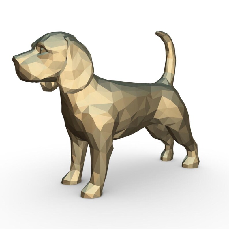 3D Print Ready STL – Beagle Dog, Instant Digital Download - Etsy
