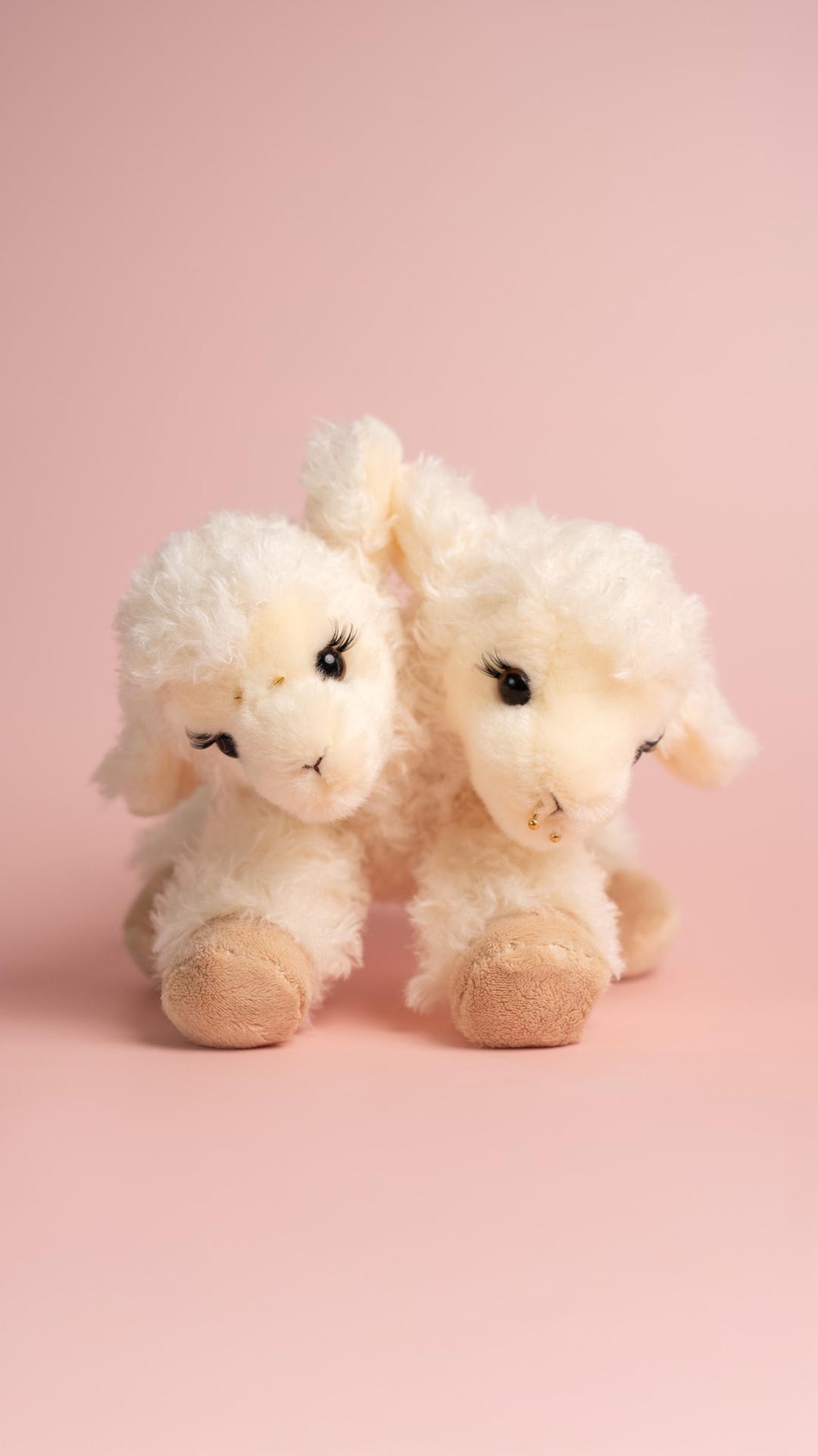 Two-headed Sheep Plushie - Pierced Lamb, Goth Aesthetic - Etsy