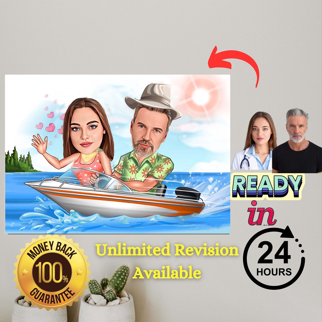 Custom Cartoon Family Portrait: Adventure Time Gift (digital) - Etsy