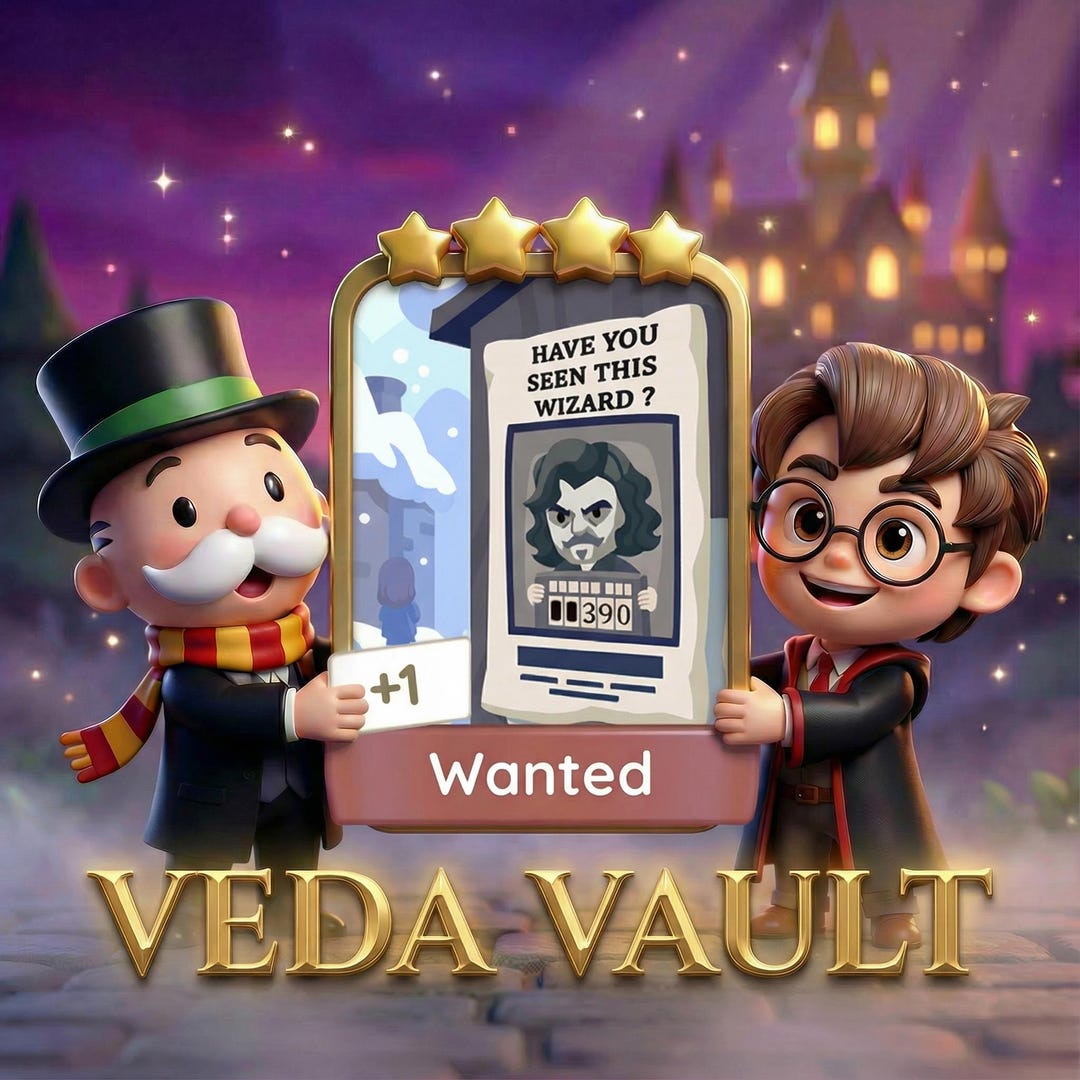 Wanted - Monopoly_go Sticker 4 Star - Harry Potter GO Album - Etsy