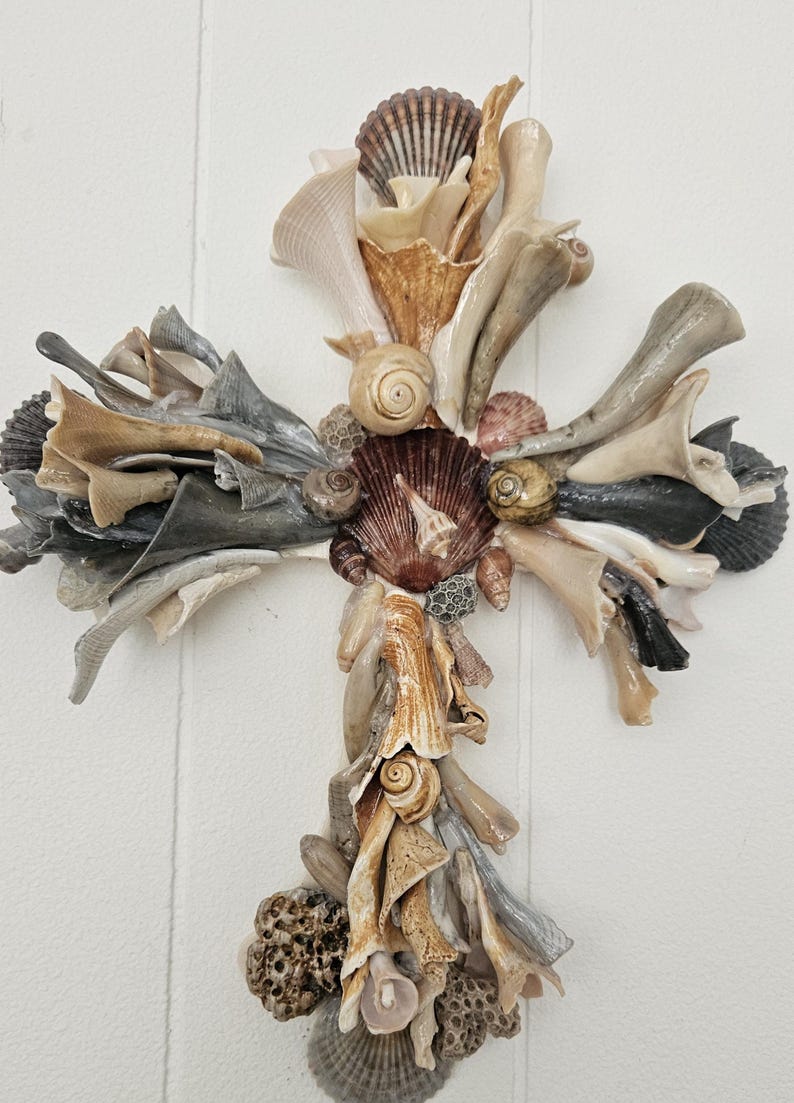 Shells, Cross, - Etsy
