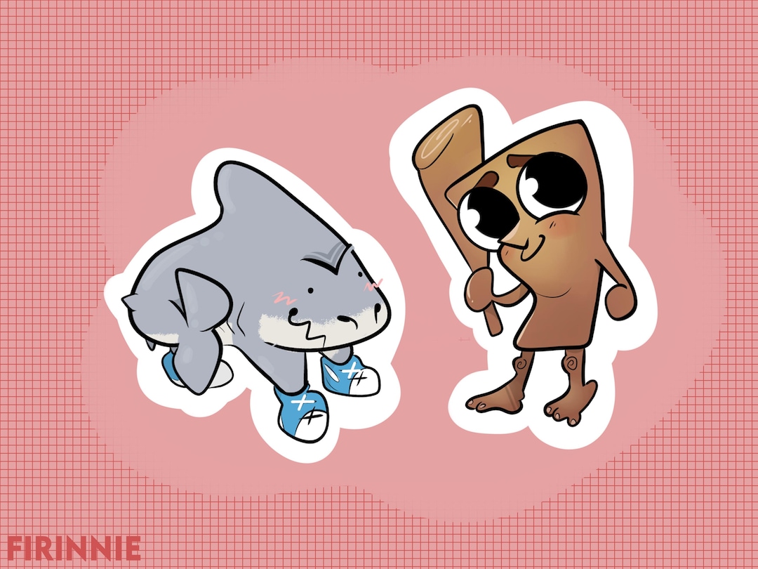 STICKER GLOSSY Brainrot Thun Thun Thun Sahur or Tralalero Tralala by ...