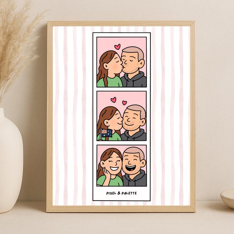 Cartoon Photo Strip - Etsy UK
