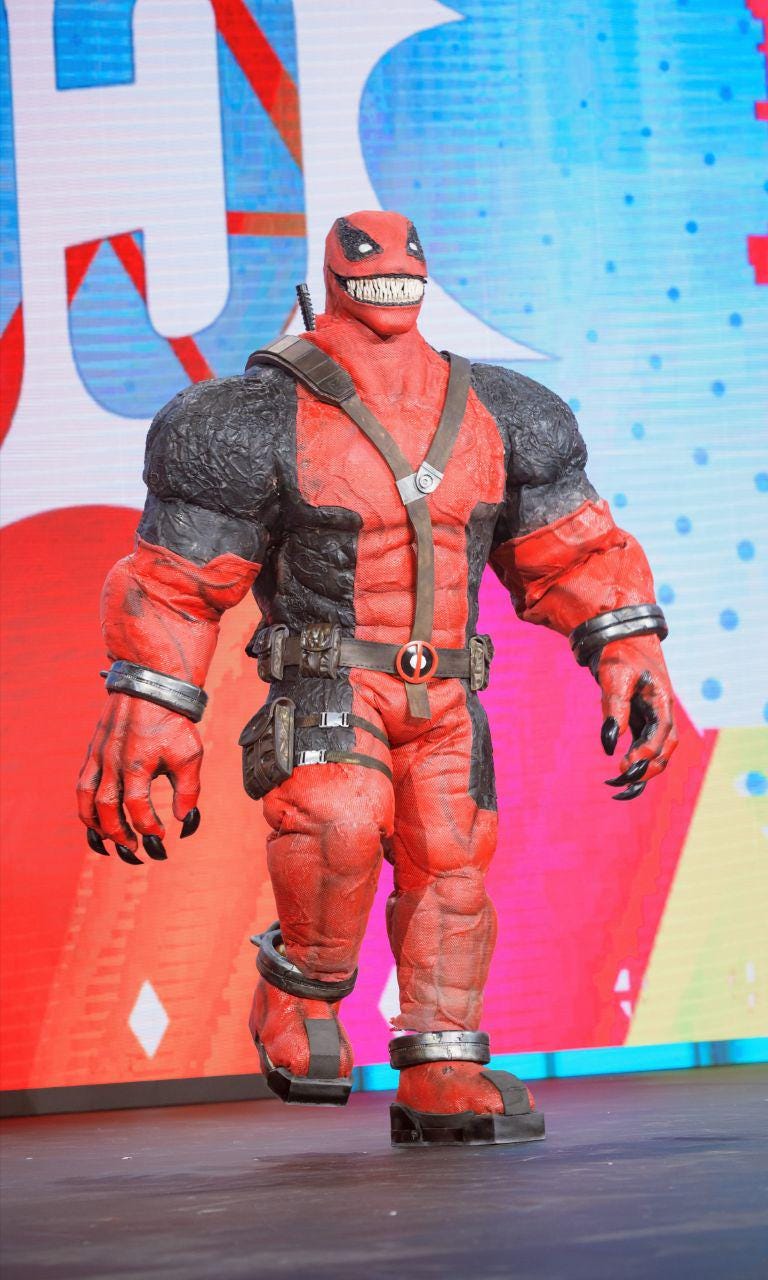 Venompool Cosplay – Handmade Deadpool & Venom Hybrid Costume - Etsy