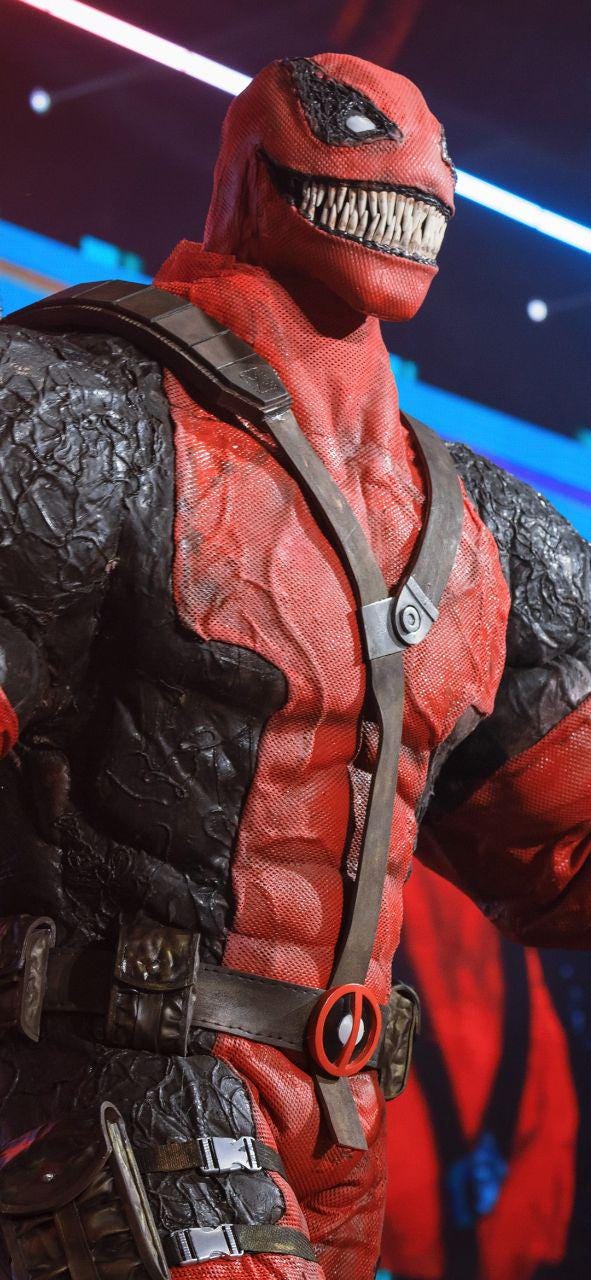Venompool Cosplay – Handmade Deadpool & Venom Hybrid Costume - Etsy