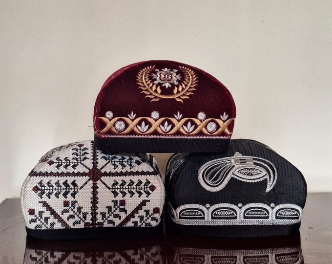Kipchak Collection - Kazakh Doppi Doppa Tubeteika - Rare Central Asian ...