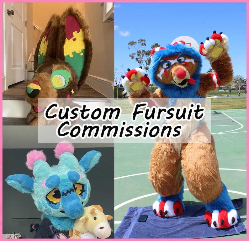 Custom Fursuit Head or Partial - Etsy