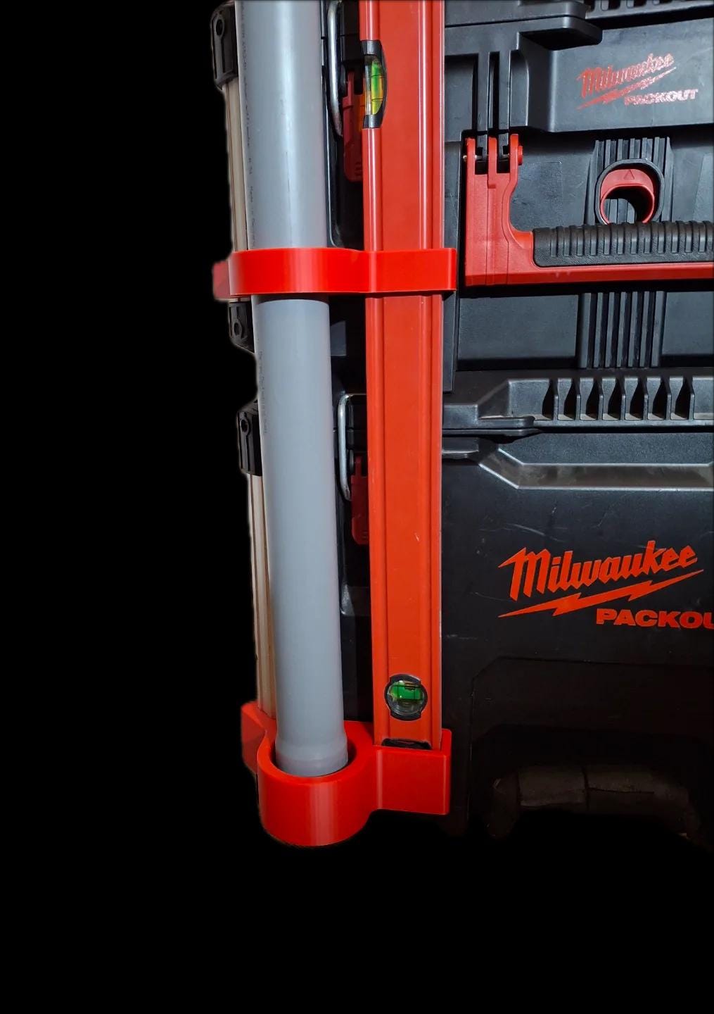 Milwaukee Packout Mod Rail Mount | Level & Tube Holder - Etsy