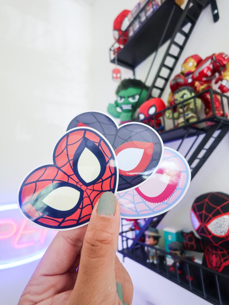 Spidey Sticker: Waterproof Vinyl Decals for Laptop, Water Bottle ...