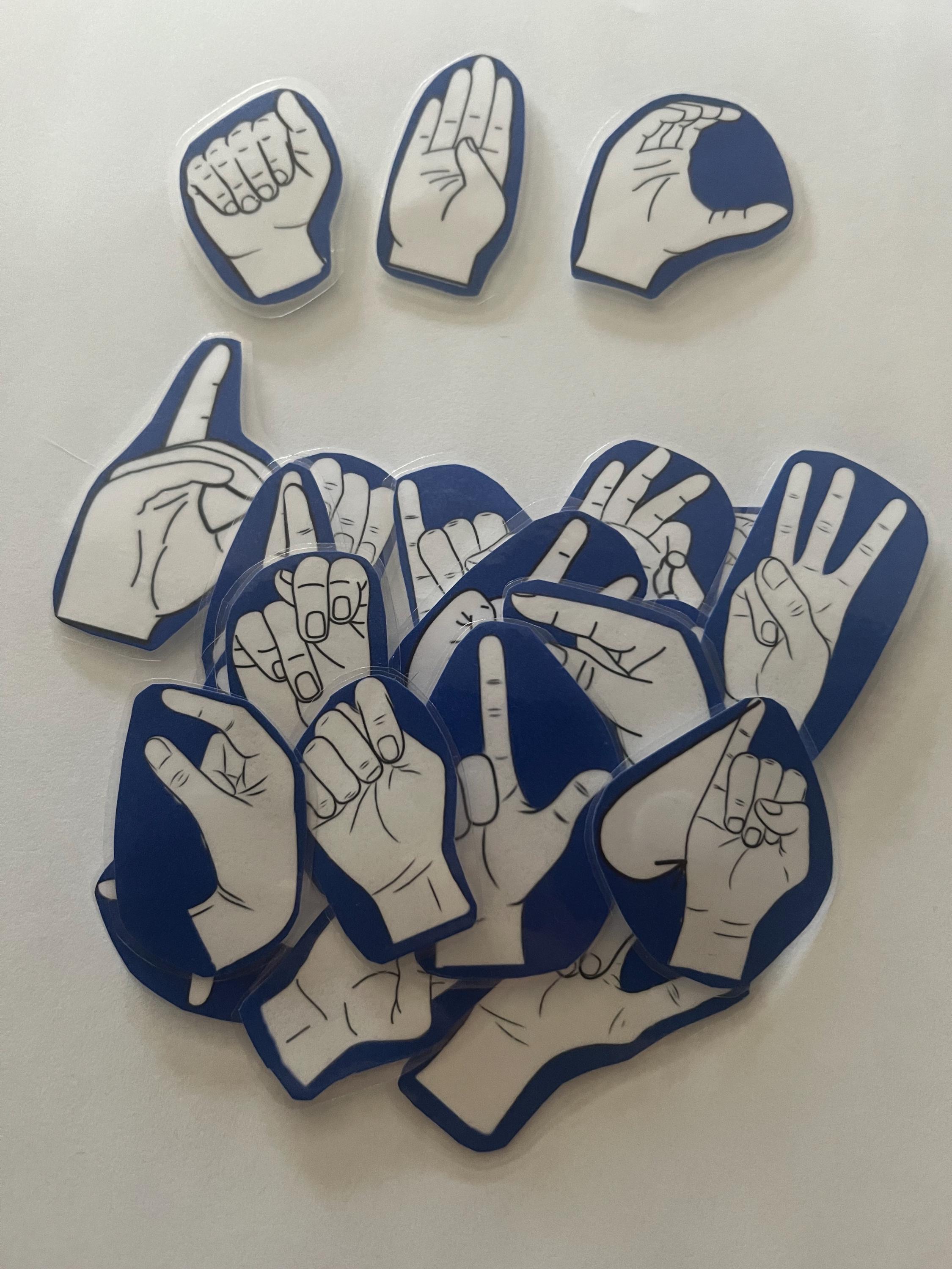 Bluey ASL Alphabet Practice - Etsy