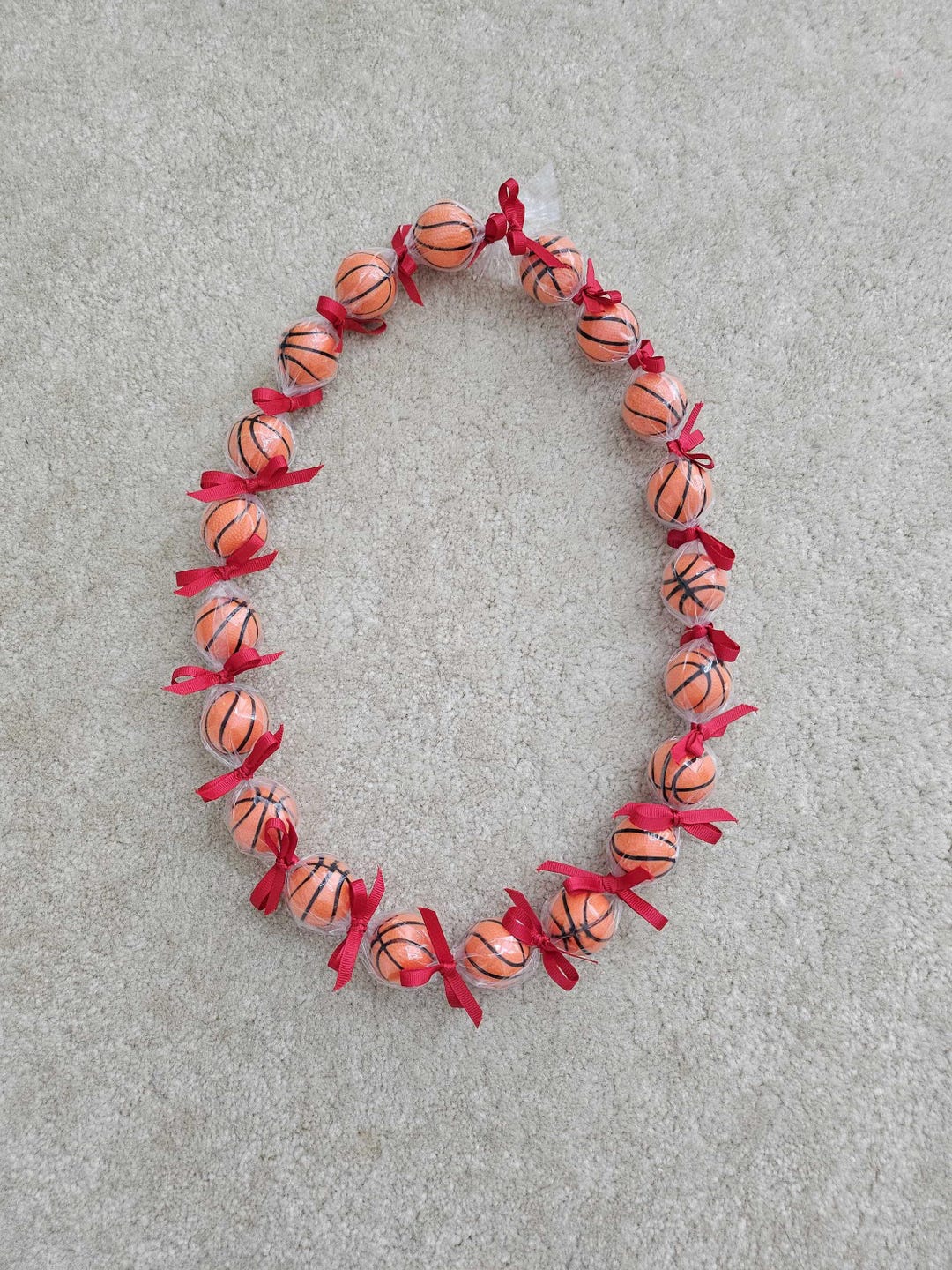 Custom Graduation Lei Sash Basketball - Etsy