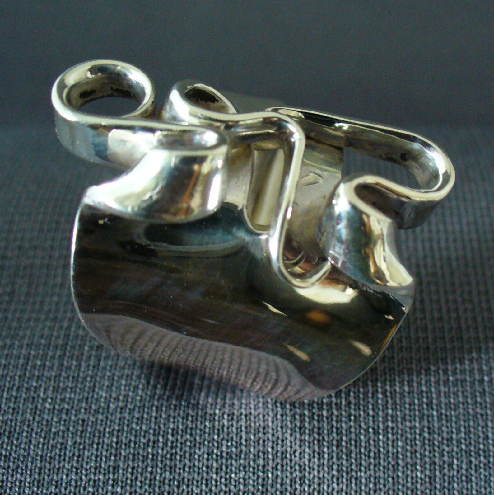 Solid Sterling Silver Real Fork Ring Size 5 to 16 - Etsy