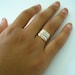 Gold and Silver Ring Set Mixed Metal Rings Gold and Silver Stacking ...