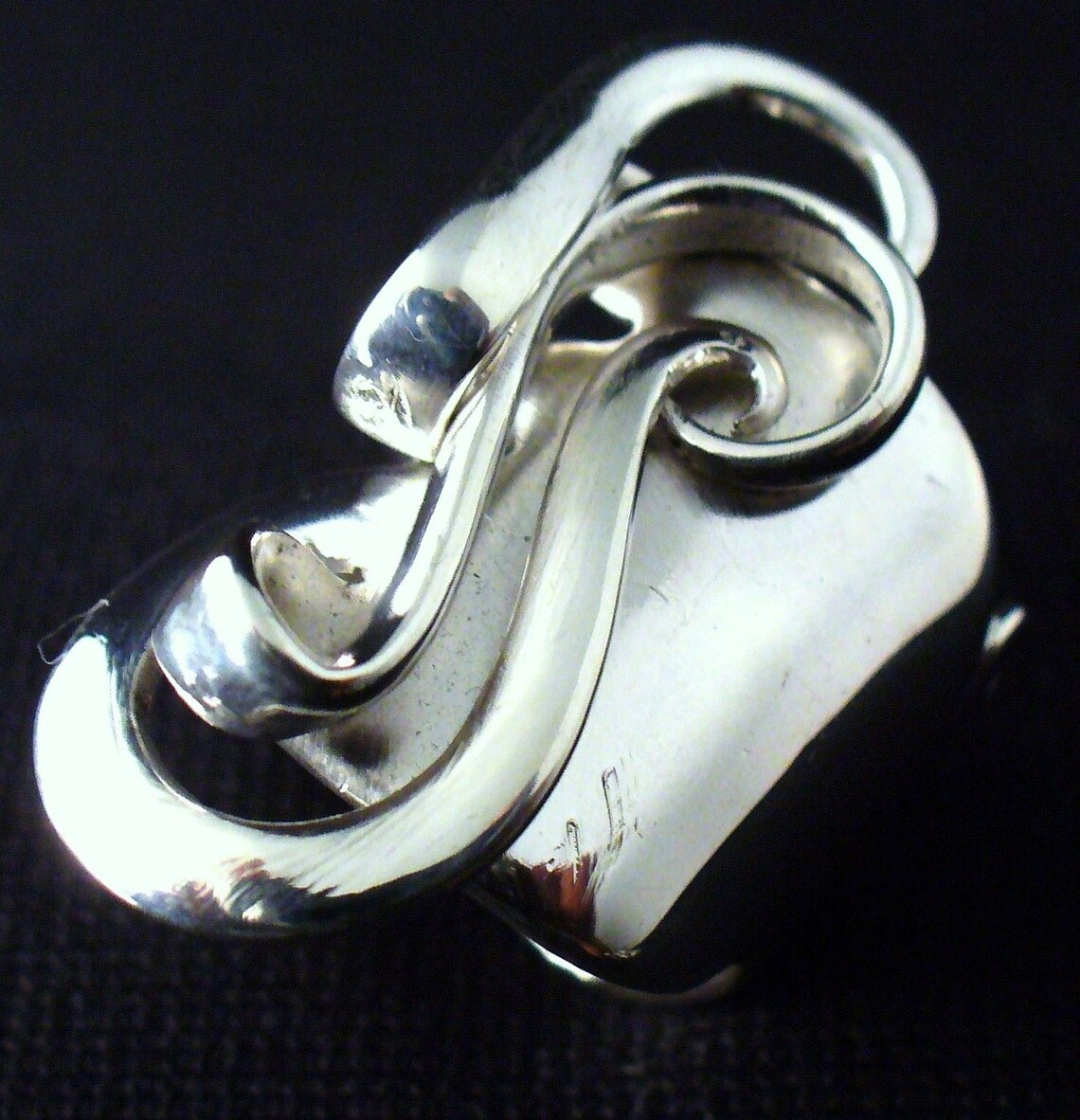 Solid Sterling Silver Fork Ring Made From Actual Antique | Etsy