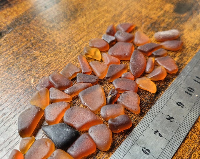 Genuine Scottish Sea Glass, Real & Raw. Colours Blue and Almost Blue ...