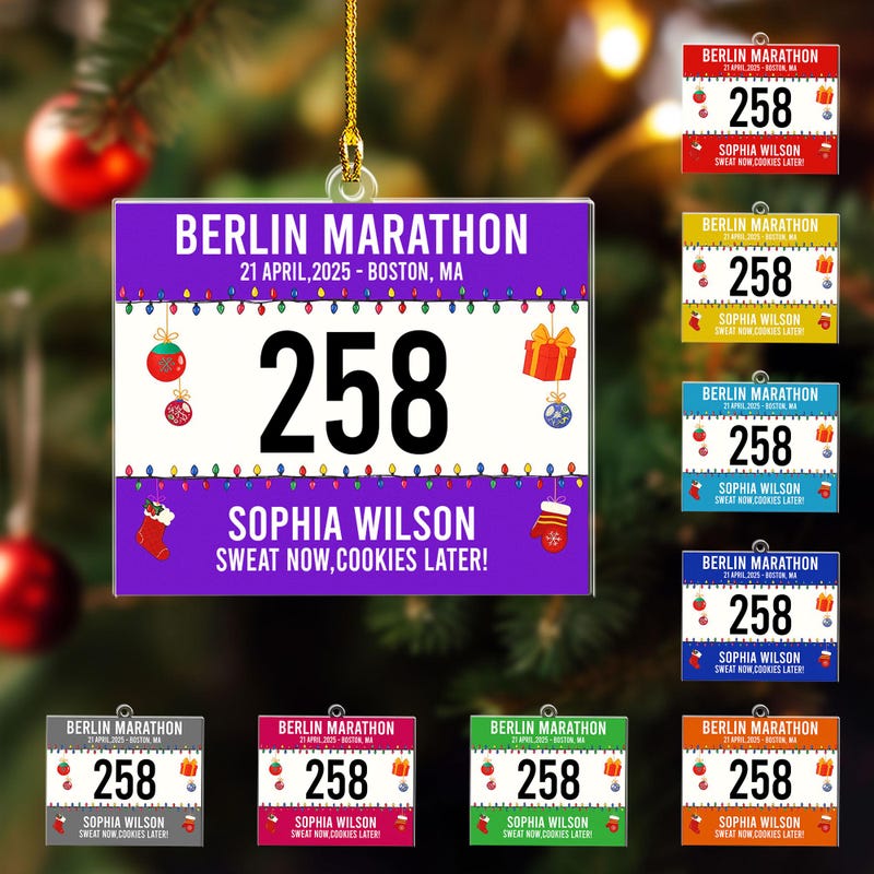 Custom Race Bib - Etsy