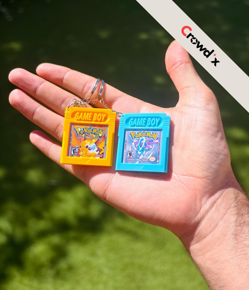 Pokémon Keychain – Custom 3D Printed Fidget Cube With Holographic ...