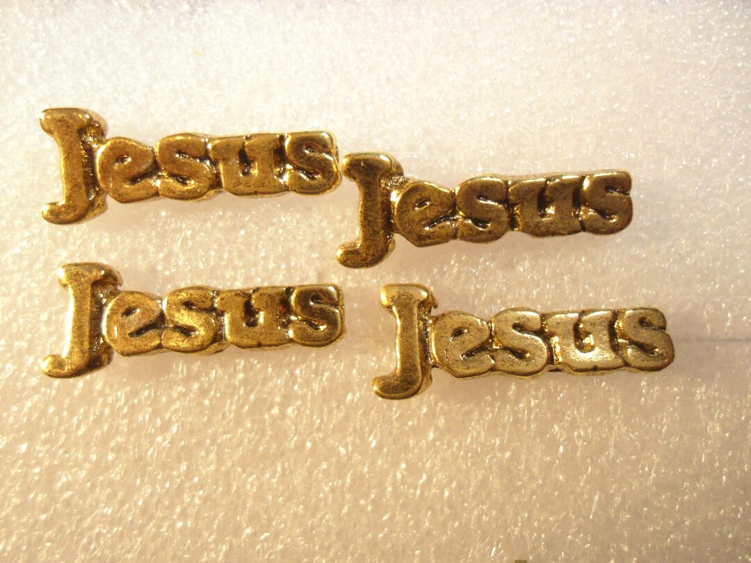 4 Goldplated "jesus" Pins Brooches - Etsy